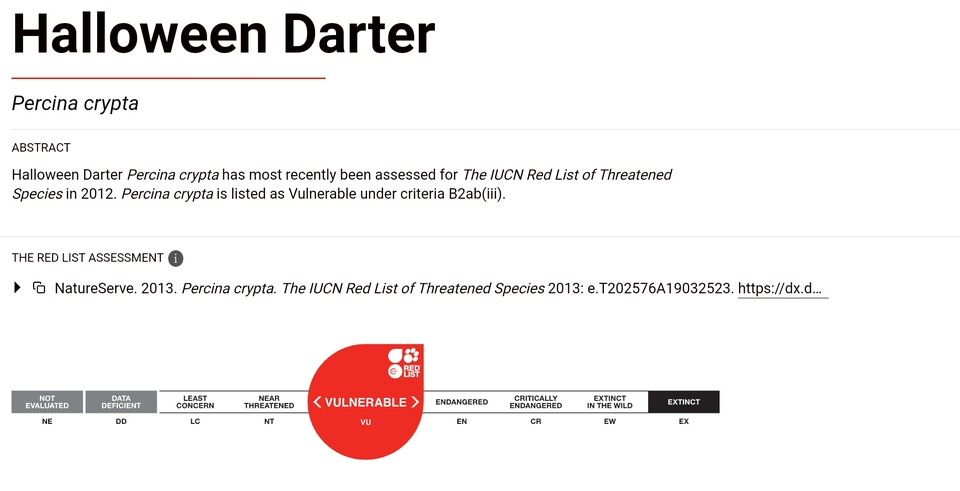 핼러윈 이름 가진 유일한 멸종위기종